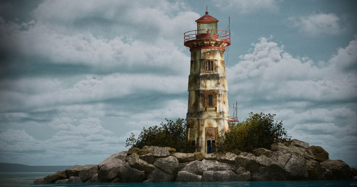 Abandoned Lighthouse by Bridget Baker | Animation & Gaming | Student ...