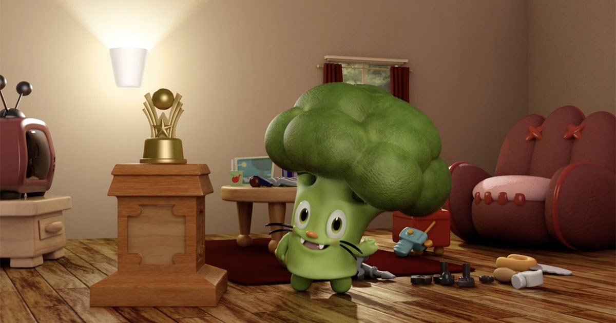 Broccoli Cat Animation | Animation & Gaming | Student Showcase