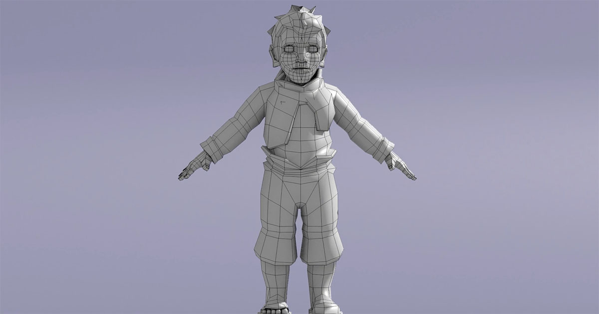 3D Character Model | Animation & Gaming | Student Showcase