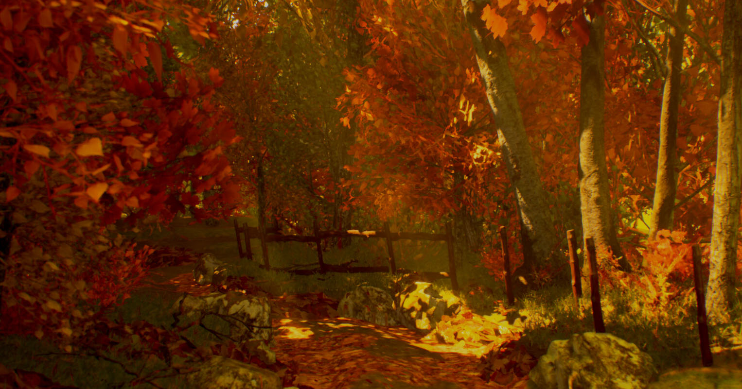 Autumn Forest Path | Animation & Gaming | Student Showcase