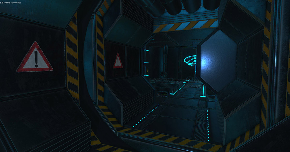 Sci-fi Corridor | Animation & Gaming | Student Showcase